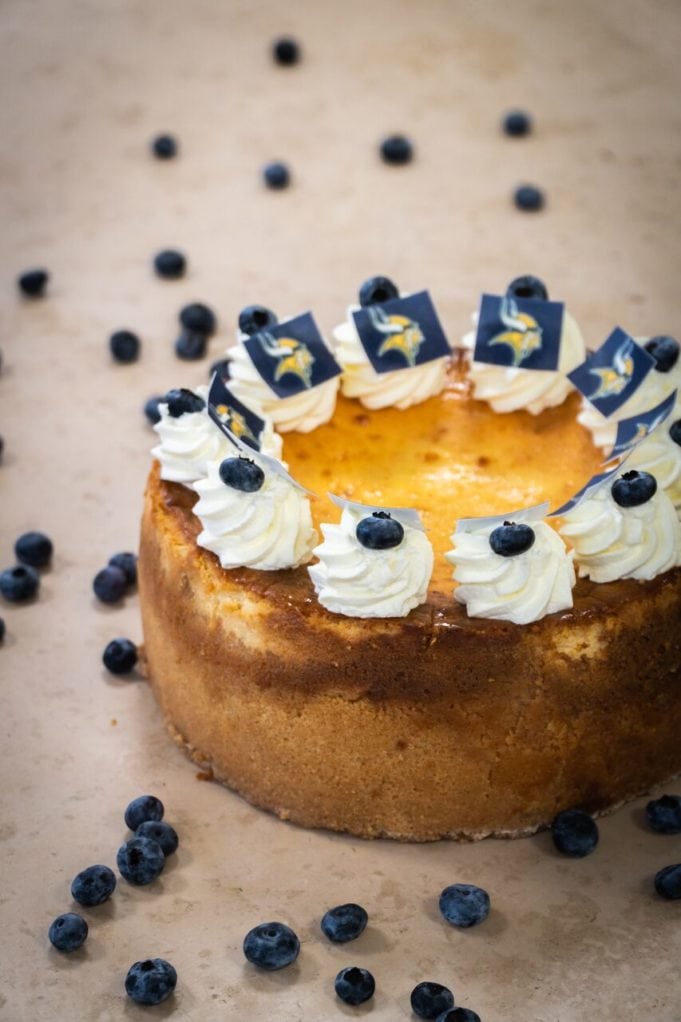 Premiere des Vikings-Cheesecakes beim Vienna Marriott Tasting | AFC ...